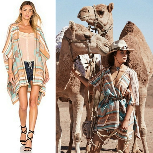 Spell | Intimates & Sleepwear | Nwt Revolver Peyote Shrug Short Robe ...